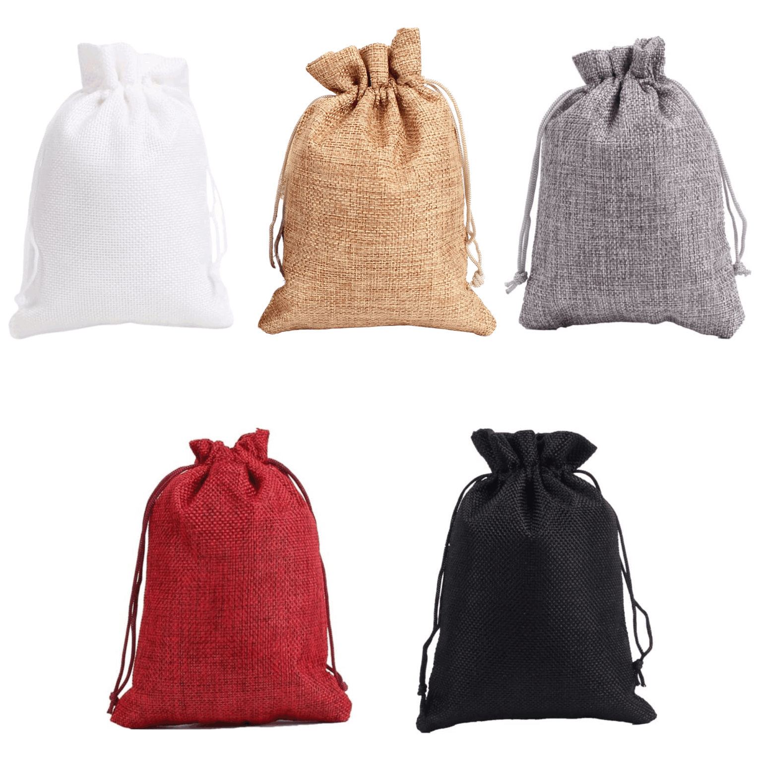 Bolsas Yute Arpilleras | 6 Tamaños | 5 Colores – PENFER | Envases y ...