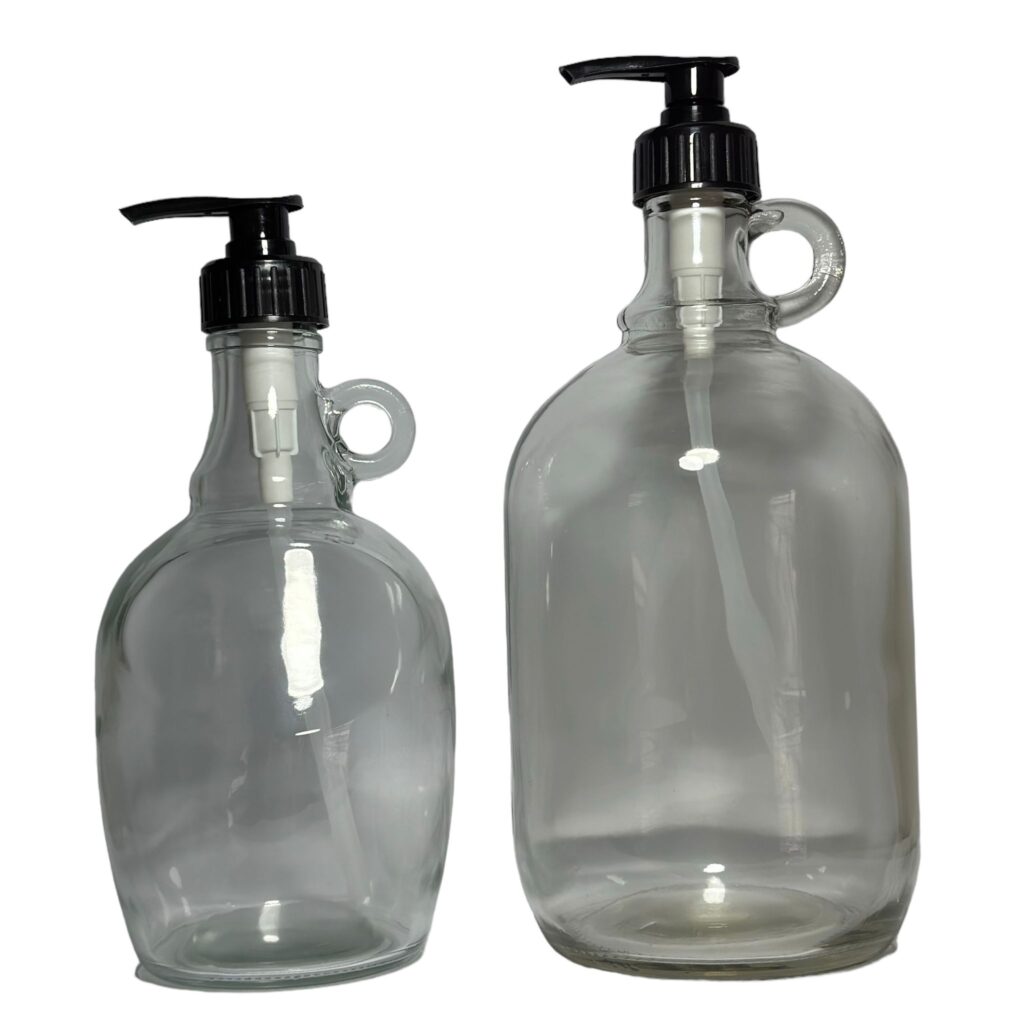Botella GROWLER 1lt Incoloro con tapa y cremera – PENFER | Envases y ...